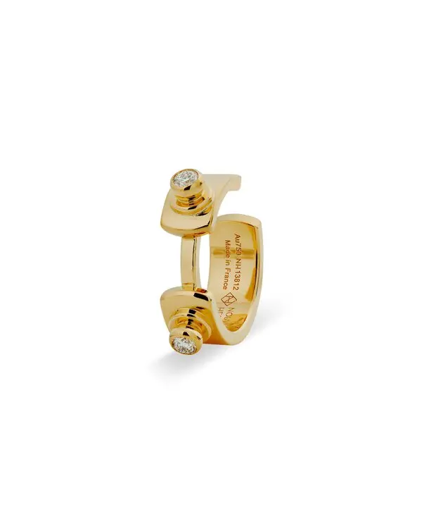 NOUVEL HERITAGE Monday Morning Mood Yellow Ear Cuff