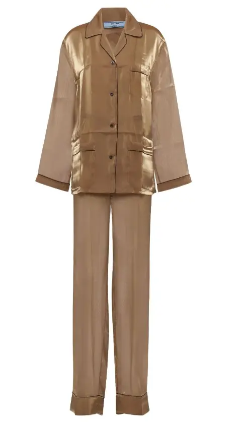 Prada Voile Pajamas - Yellow | Editorialist