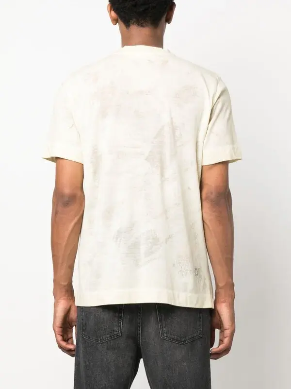 1017 Alyx 9sm Logo-print T-shirt - Neutrals