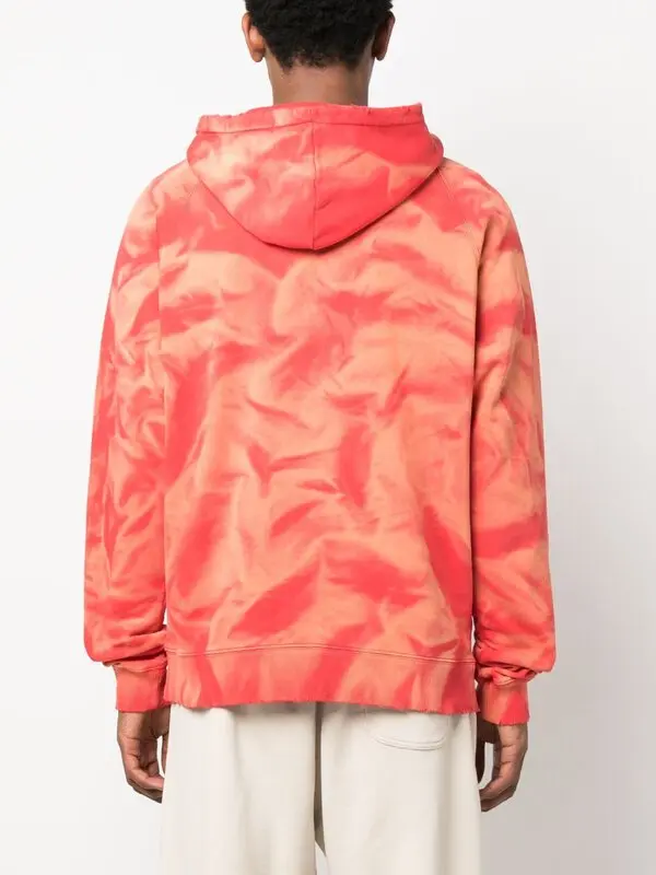 424 Tie-dye Cotton Hoodie