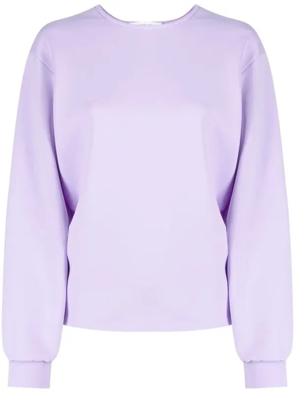 Viktor & Rolf Bow-back Long Sleeves Cotton T-shirt