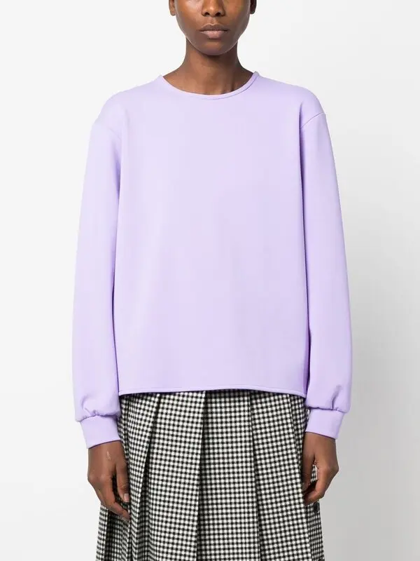 Viktor & Rolf Bow-back Long Sleeves Cotton T-shirt