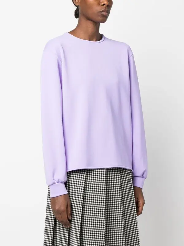 Viktor & Rolf Bow-back Long Sleeves Cotton T-shirt
