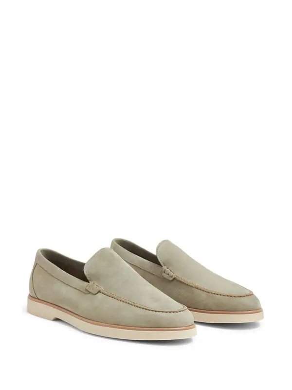 Magnanni Beignet Suede Loafers