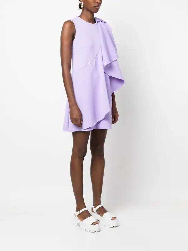 Viktor & Rolf Bow Volant Mini Dress