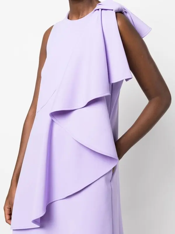 Viktor & Rolf Bow Volant Mini Dress