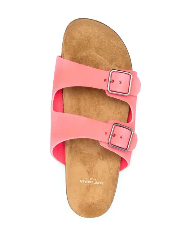 Saint Laurent Jimmy Double-strap Sandals