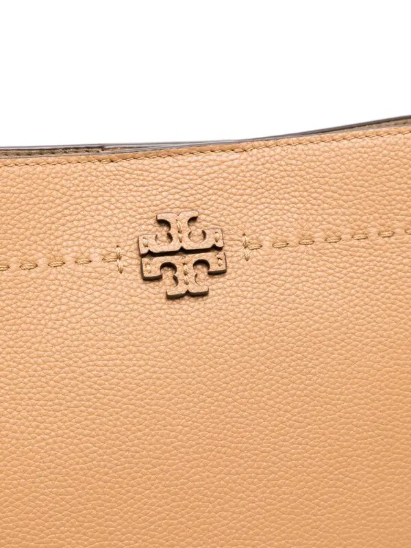 Tory Burch Mcgraw Logo Bucket Bag