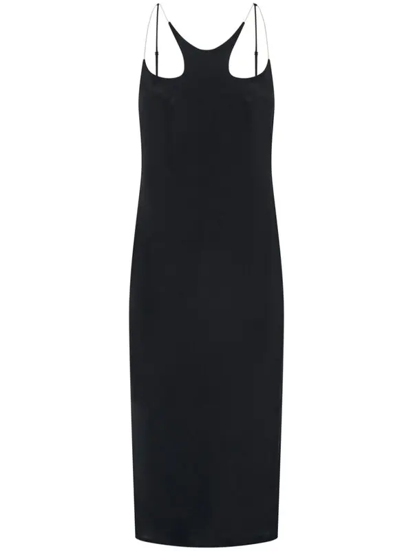 DION LEE Scoop-back Midi Dress