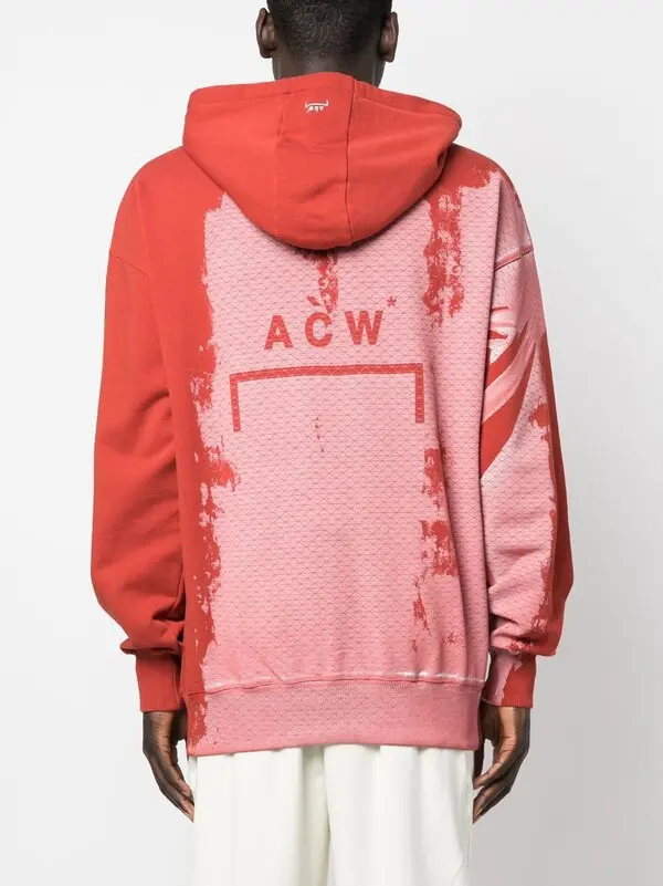 A-COLD-WALL* Brushstroke Abstract-print Hoodie
