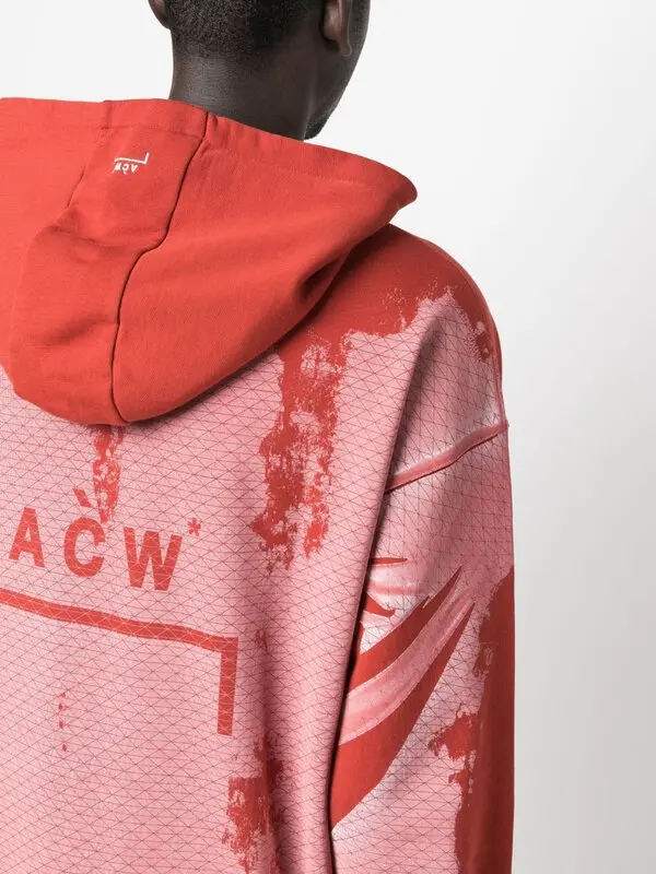A-COLD-WALL* Brushstroke Abstract-print Hoodie