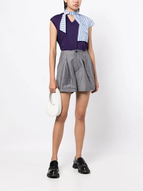 Kolor Asymmetric Relaxed Shorts