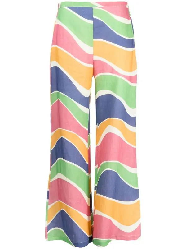 CALA DE LA CRUZ Grace Linen Trousers
