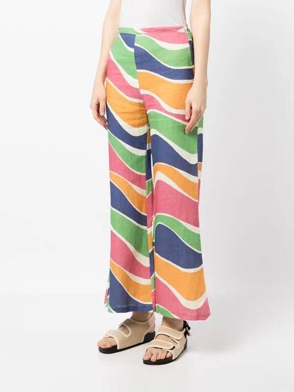 CALA DE LA CRUZ Grace Linen Trousers
