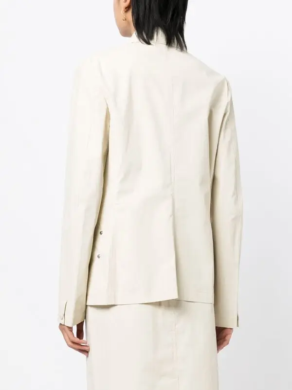 LOW CLASSIC Classic Collar Jacket - Yellow
