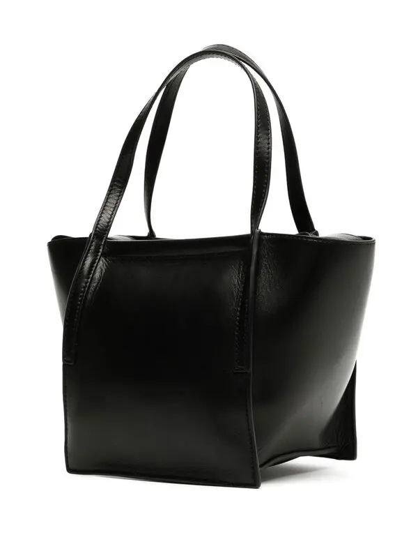 YU MEI Mini Milly Nappa Leather Tote Bag - Black