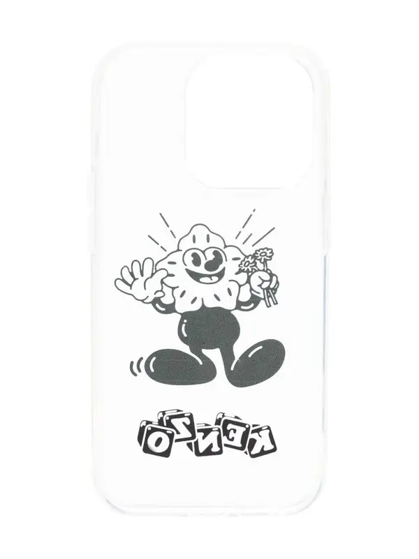 Kenzo Logo-print Iphone 14 Pro Case