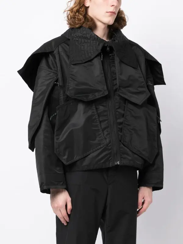 Alexander McQueen Oversized Pointed-pocket Jacket