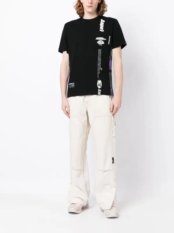 AAPE BY *A BATHING APE Graphic-print Cotton T-shirt