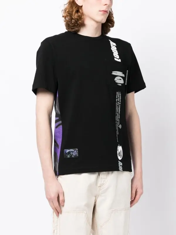 AAPE BY *A BATHING APE Graphic-print Cotton T-shirt