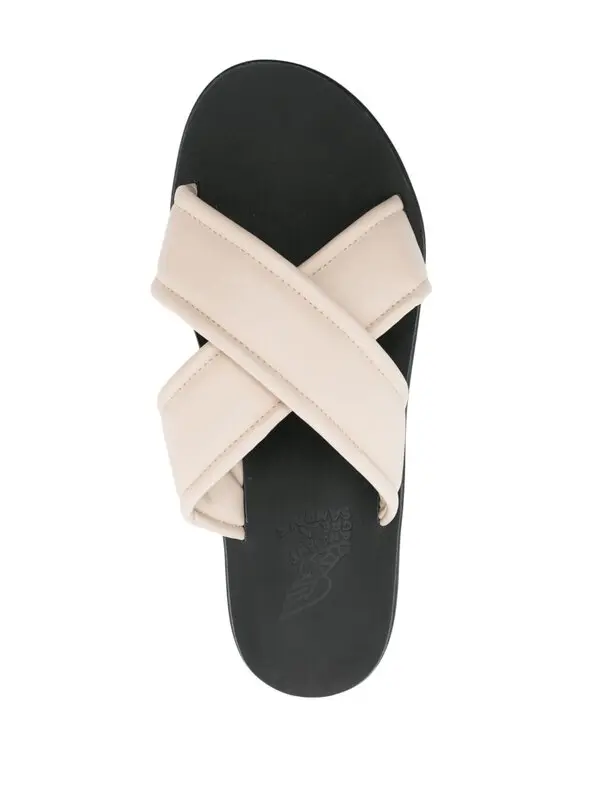 ANCIENT GREEK SANDALS Paris Leather Slides