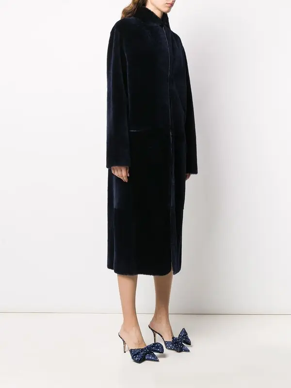 LISKA Reversible Lambs Wool Coat