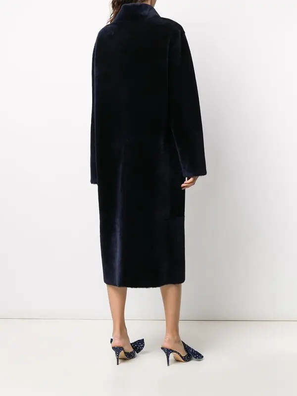 LISKA Reversible Lambs Wool Coat