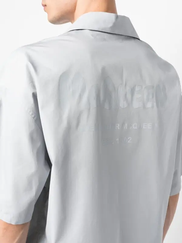 Alexander McQueen Logo-print Short-sleeved Shirt