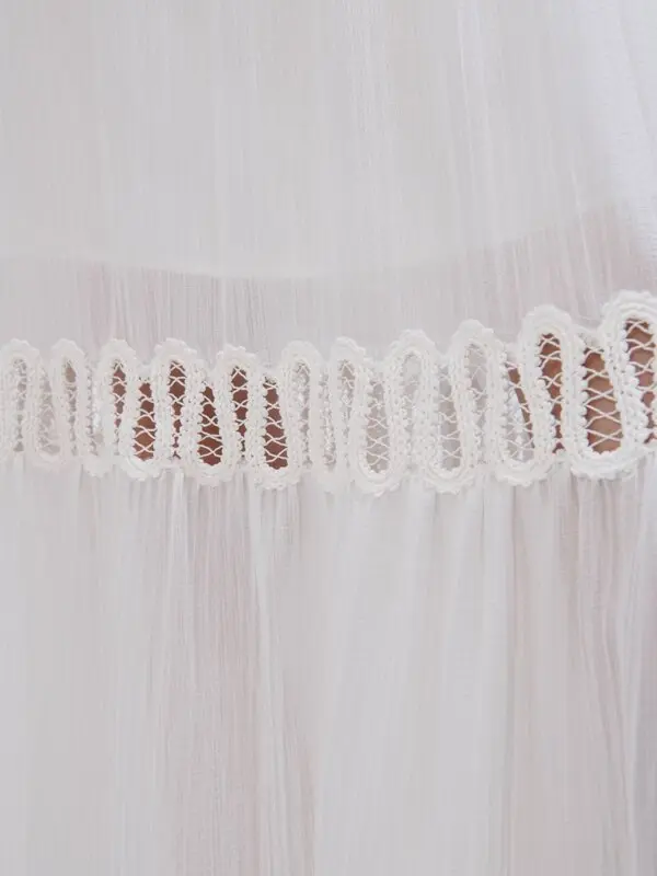 Simkhai Sleeveless Lace-embellished Dress