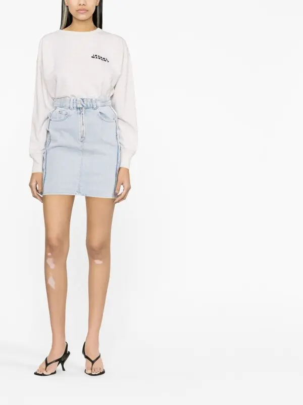 Isabel Marant Étoile Vabelia Denim Skirt - Blue