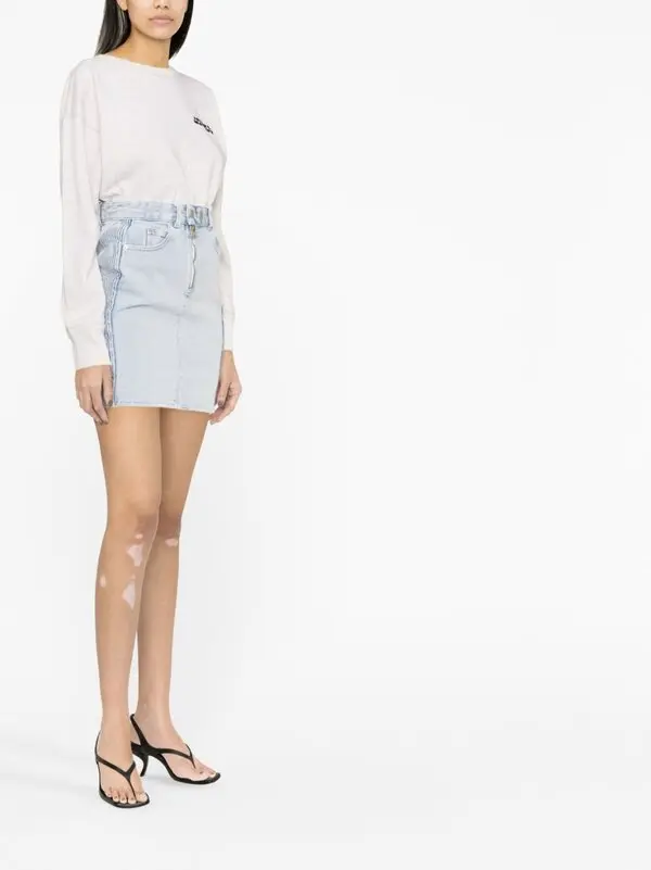 Isabel Marant Étoile Vabelia Denim Skirt - Blue