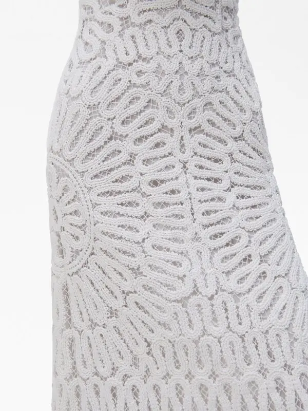 Simkhai Sleeveless Lace Midi Dress