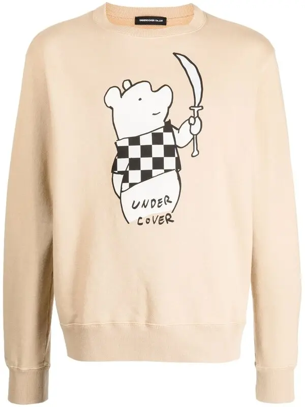 UNDERCOVERISM Winnie The Pooh Sweatshirt - Brown