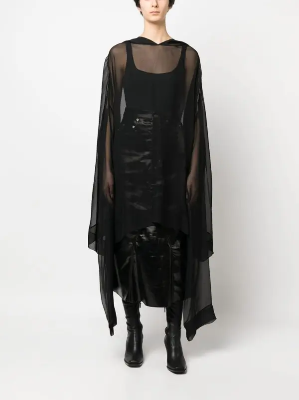 Rick Owens Flyproof Silk Tunic