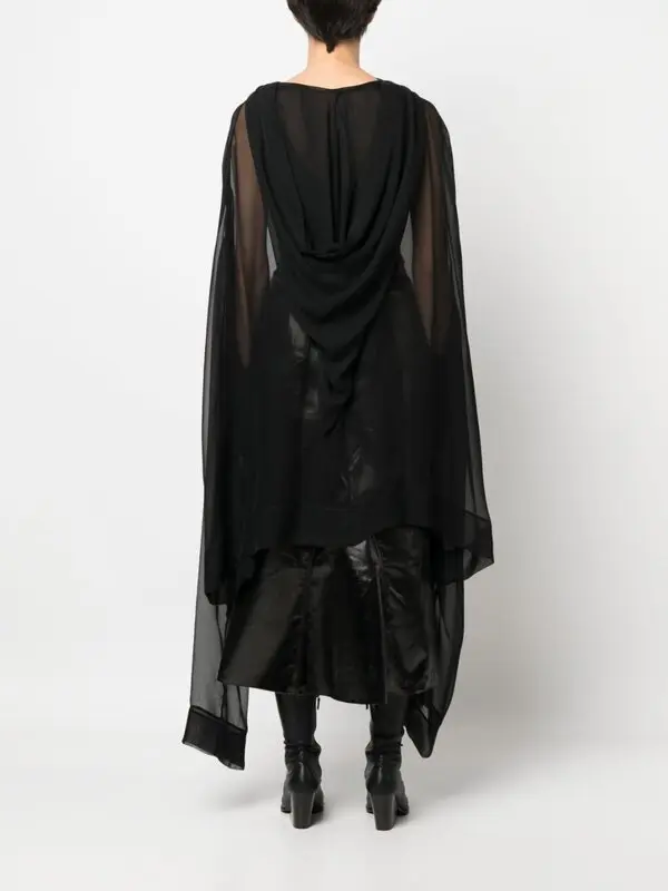 Rick Owens Flyproof Silk Tunic