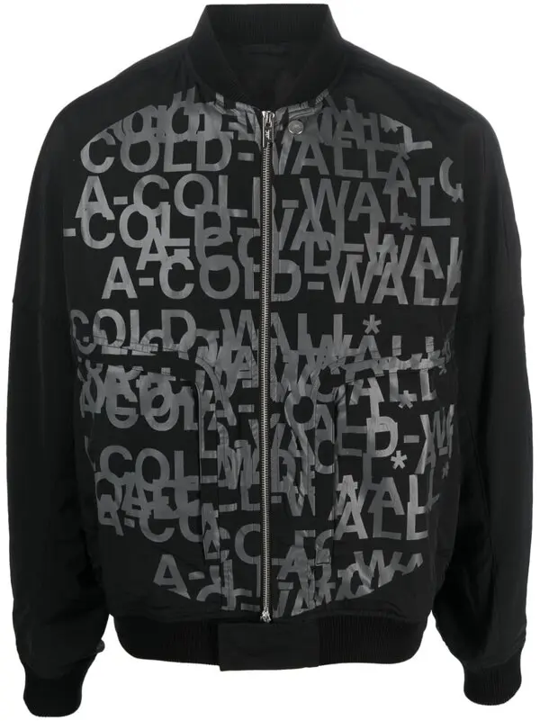 A-COLD-WALL* Logo-print Bomber Jacket