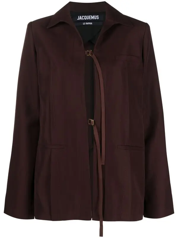 Jacquemus La Veste Amaro Jacket - Brown