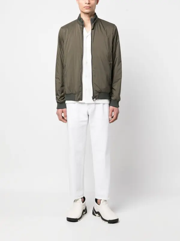 Herno Zip-fastening Bomber Jacket - Green