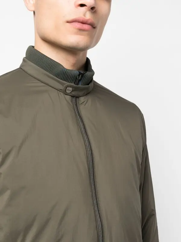 Herno Zip-fastening Bomber Jacket - Green