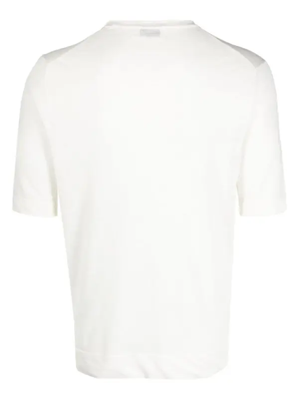 BALLANTYNE Short-sleeved Linen T-shirt