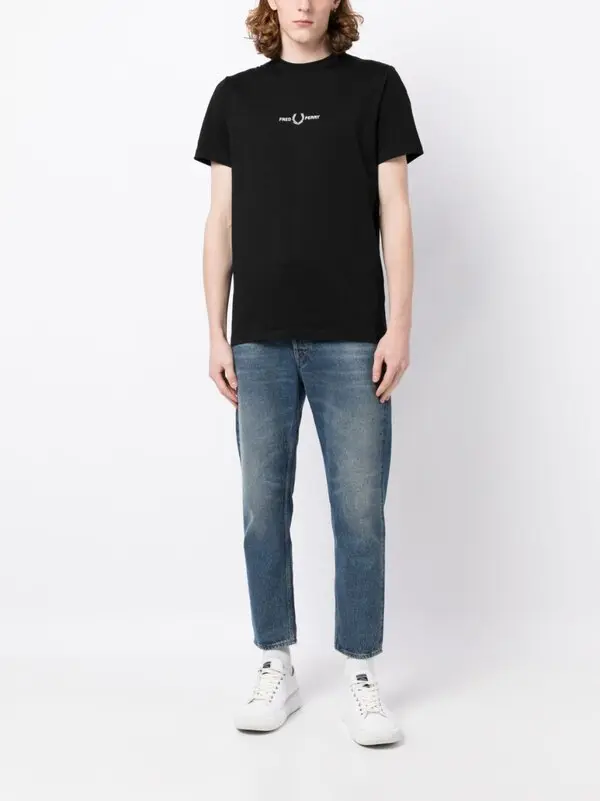 Fred Perry Logo T-shirt - Black