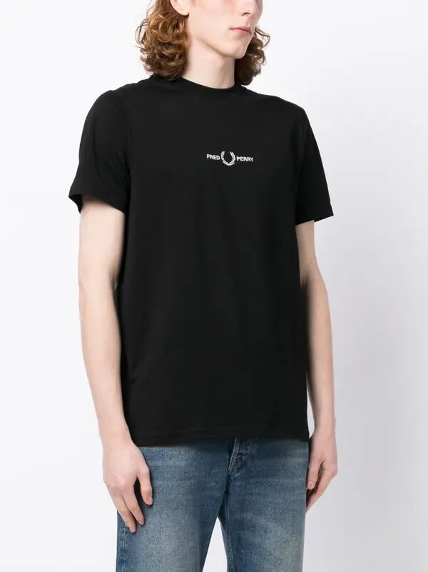 Fred Perry Logo T-shirt - Black