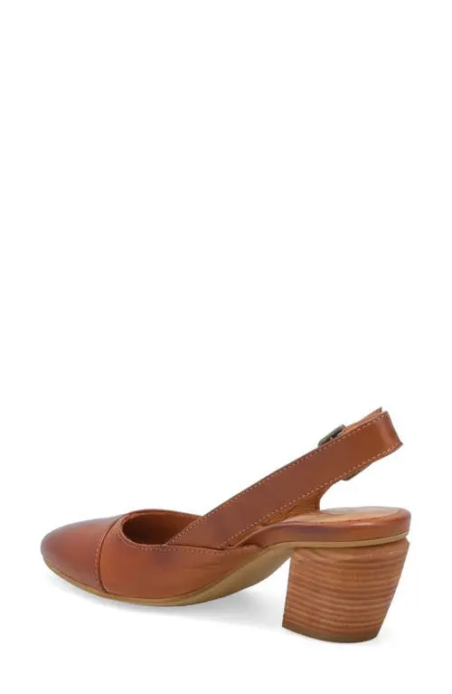 Miz Mooz Aurora Slingback Pumps - Brandy