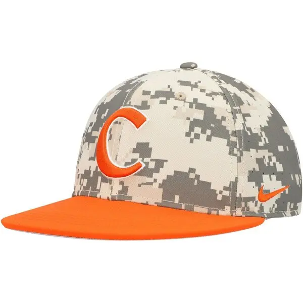Nike Clemson Tigers Aero True Baseball Performance Fitted Hat