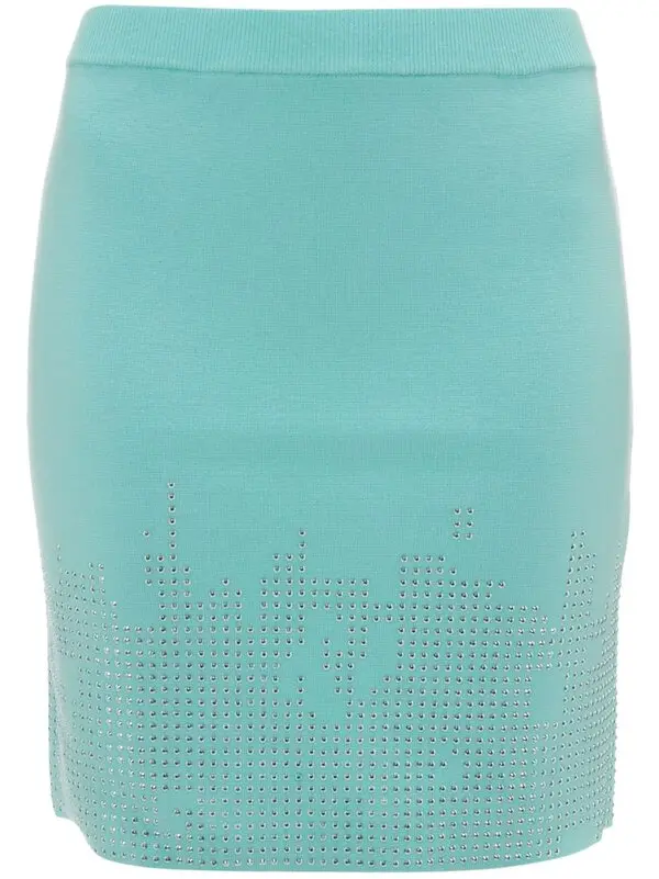 JW Anderson Stud-detail Knitted Skirt