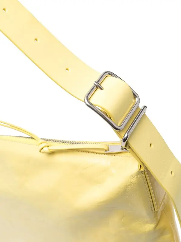 JIL SANDER Polished-finish Leather Tote Bag