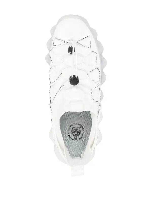 PLEIN SPORT The Bubble Gen.x.02 Tiger Sneakers - White
