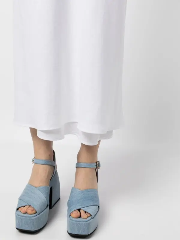 REFORMATION Layla Linen Skirt