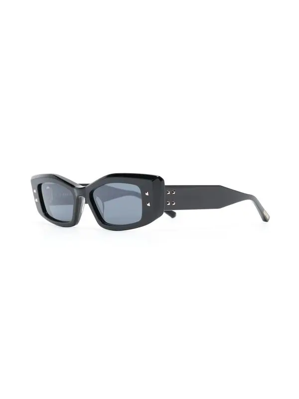 Valentino Garavani Rockstud Rectangle-frame Sunglasses