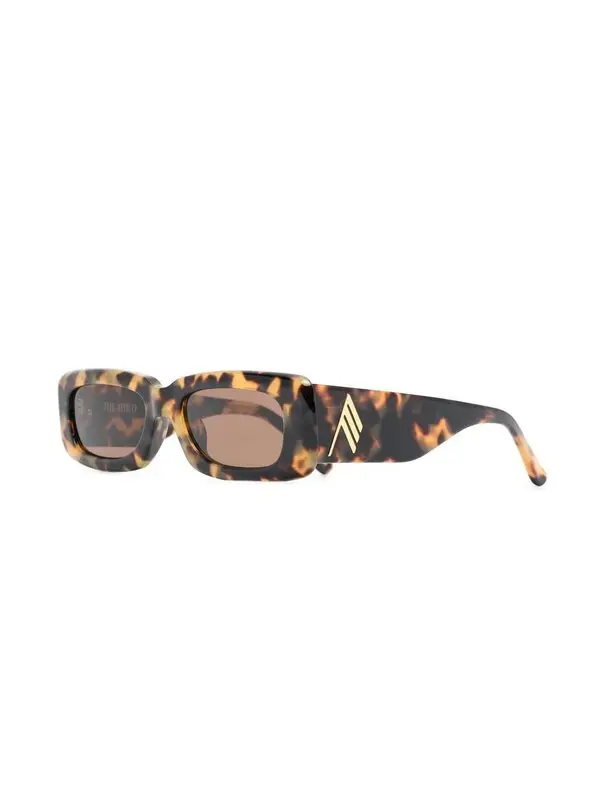 Linda Farrow X The Attico Marfa Sunglasses - Brown